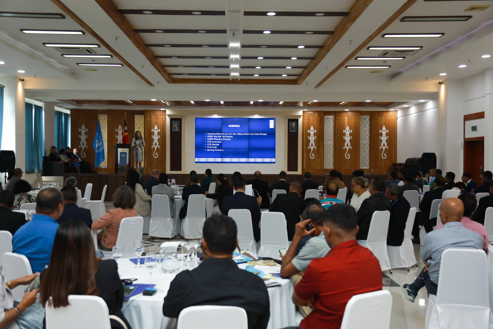 Provedór-Adjuntu Partisipa Reuniaun Konsellu Dokumentu Programa PNUD - PDHJ